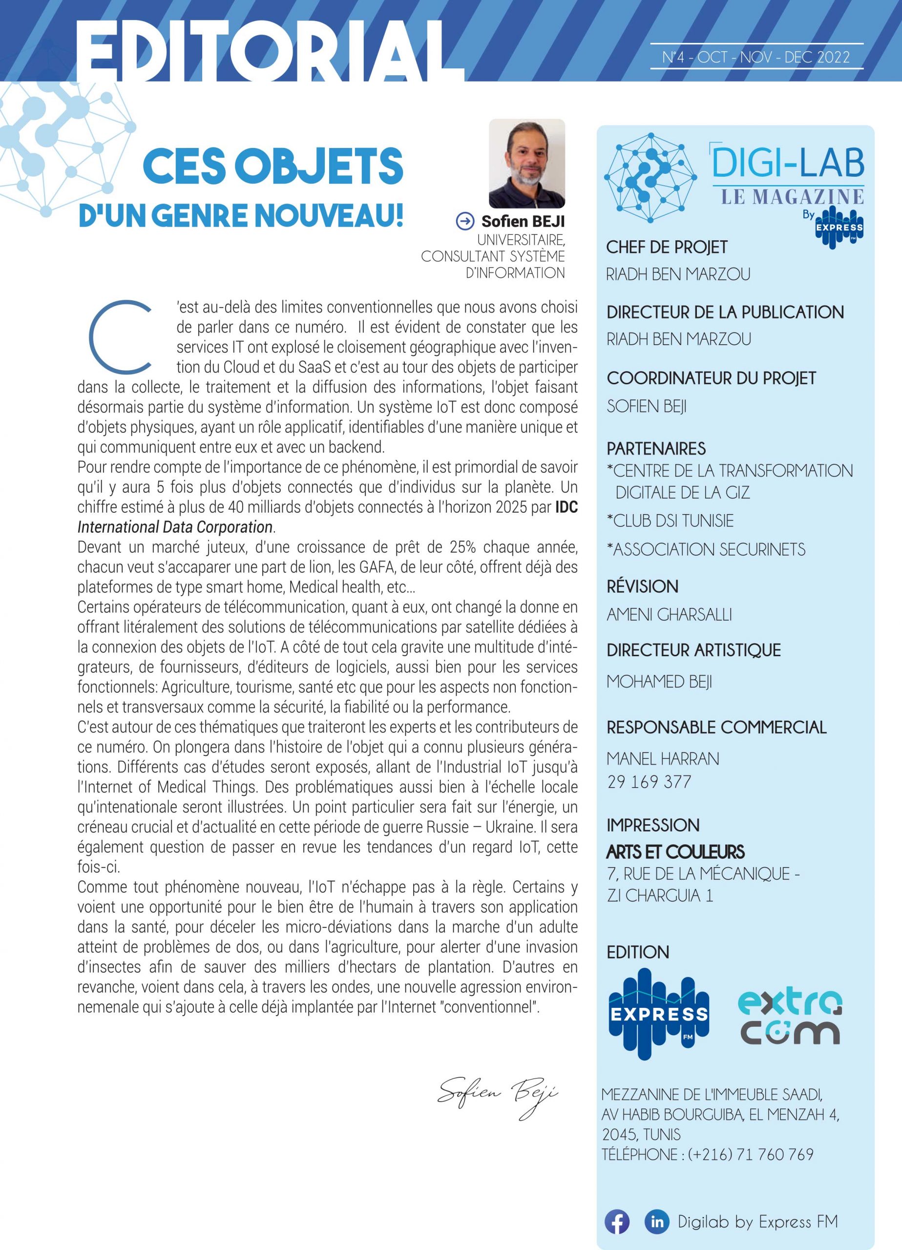 Le quatrième numéro du magazine digital DigiLab – Sama Consulting